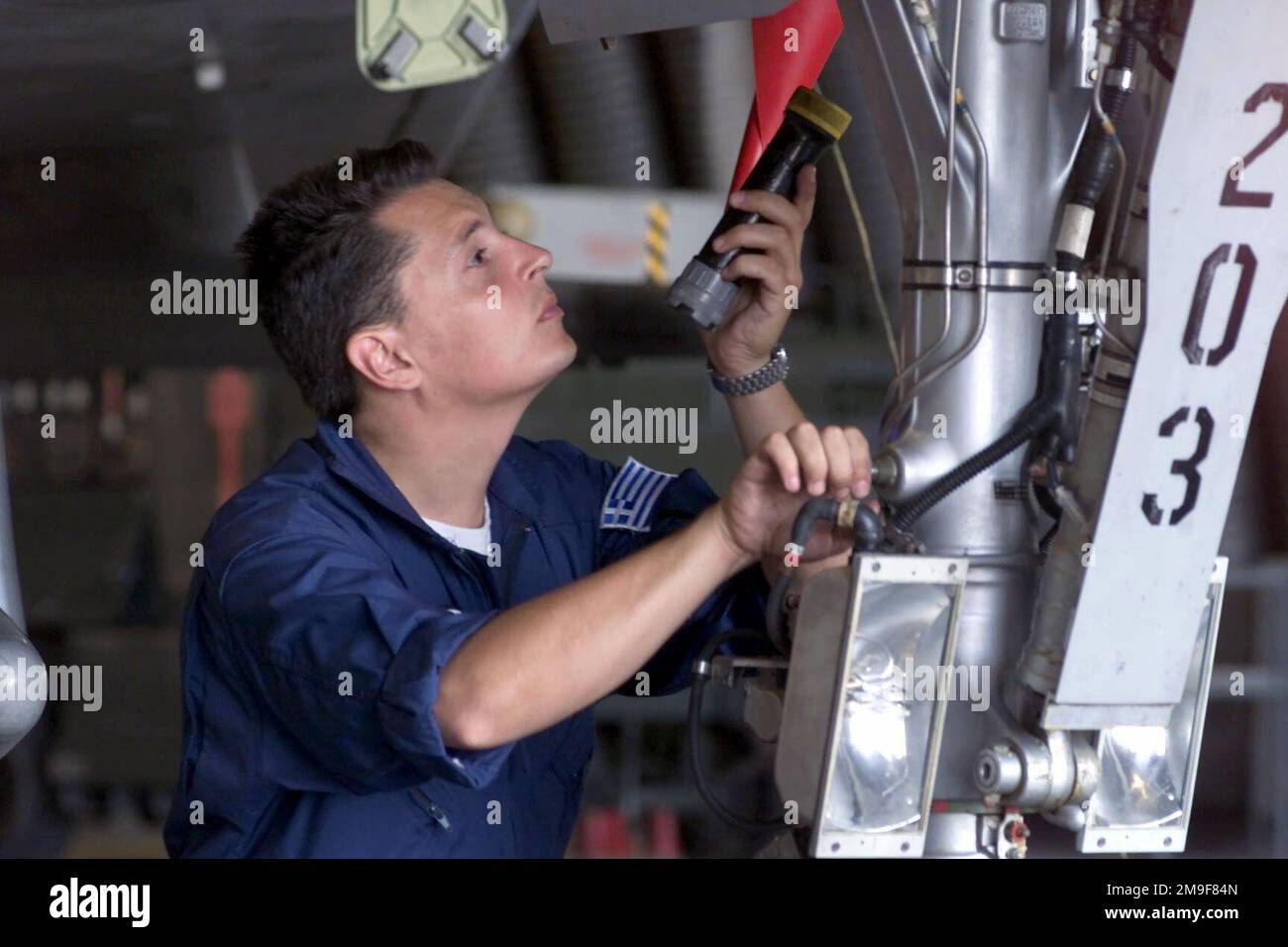 Italian CHIEF MASTER Sergeant Michael Gizinos, Aircraft Technician from ...