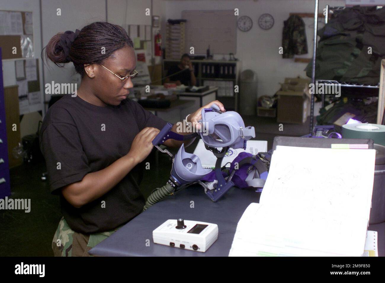 United States Air Force AIRMAN First Class Sekeyi Brand, an Aircrew ...