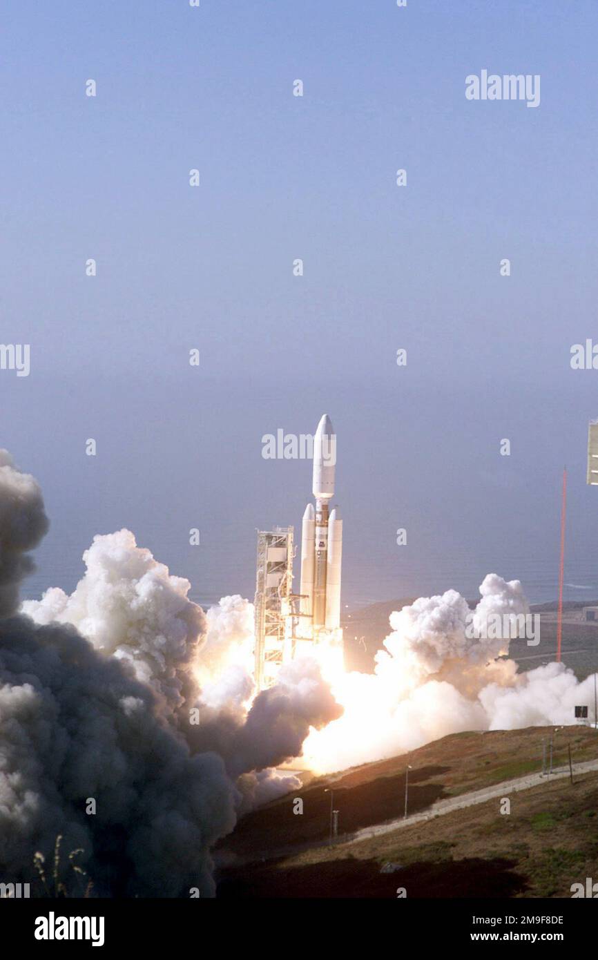 Team Vandenberg launched a Titan IV-B rocket from Space Launch Complex ...