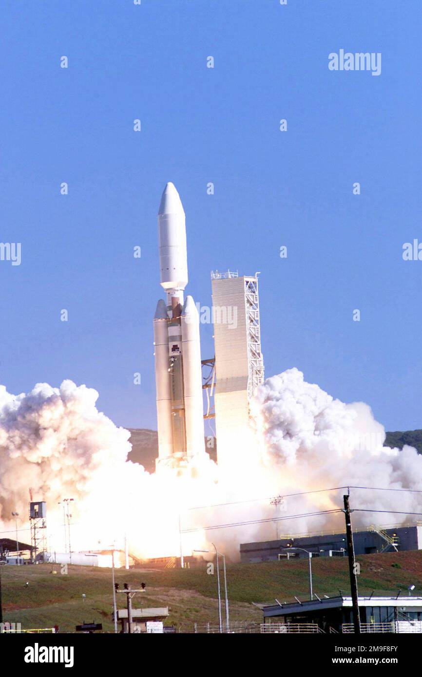 Team Vandenberg launched a Titan IV-B rocket from Space Launch Complex ...