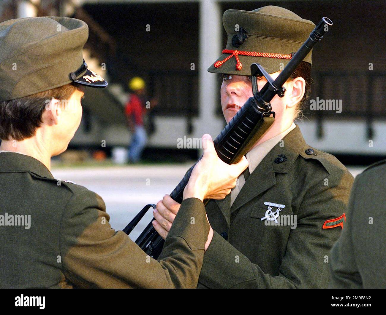 US Marine Corps Lieutenant Colonel Hotchstetler, 4th Battalion ...