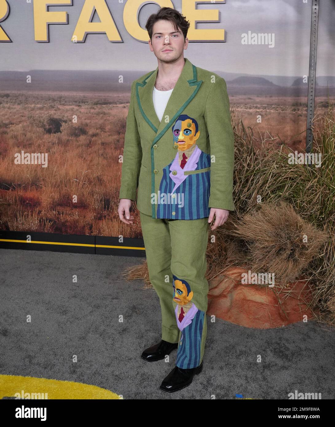 Colton Ryan arrives at the Peacock''s POKER FACE Los Angeles Premiere ...