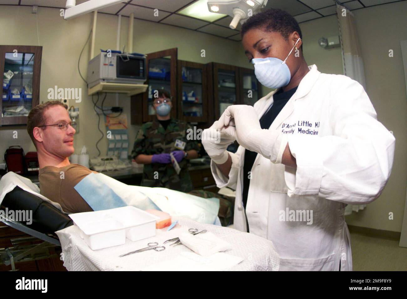 Dr. D'anna Little and SENIOR AIRMAN Christian Re, 31st Medical Group ...