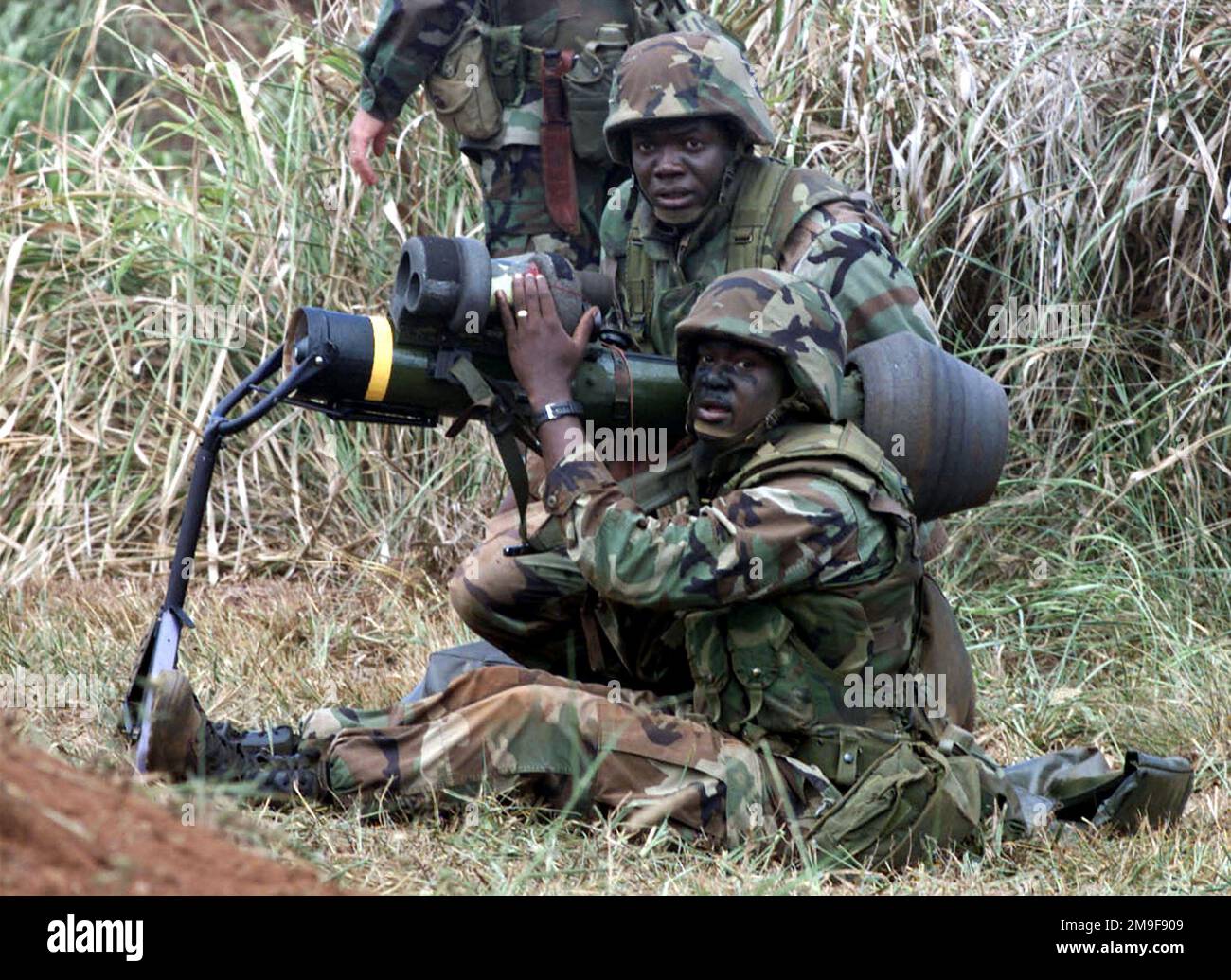US Marine Corps Lance Corporal Spencer and Hospitalman Third Class Noah ...
