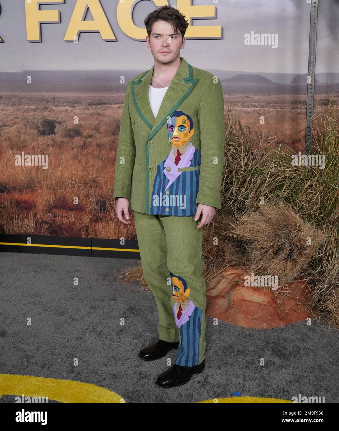 Colton Ryan arrives at the Peacock''s POKER FACE Los Angeles Premiere ...