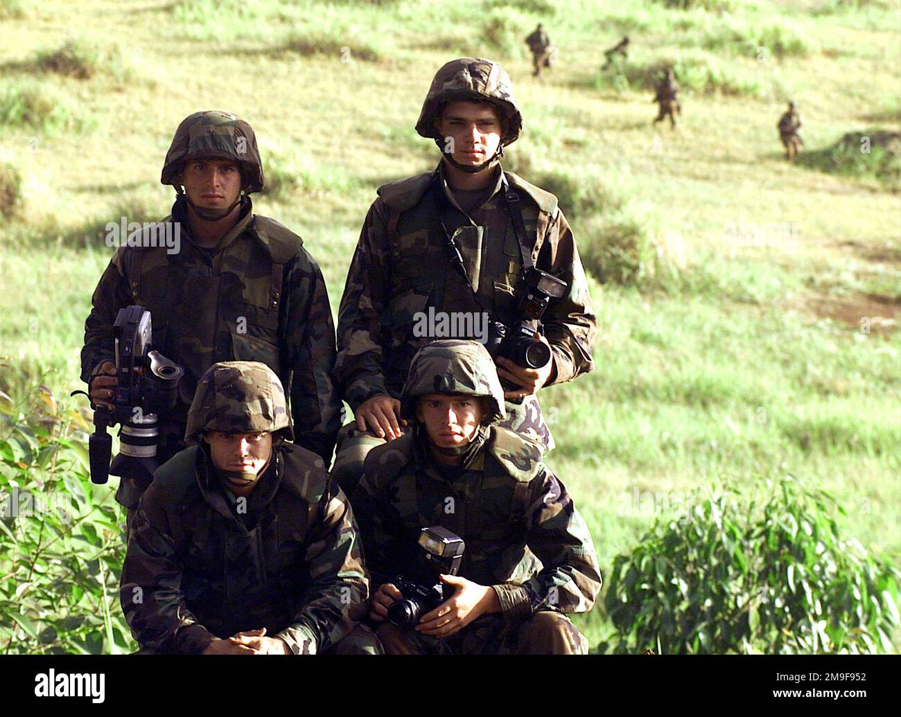 US Marine Corps STAFF Sergeant Charles Wolf, Lance Corporal Robert ...