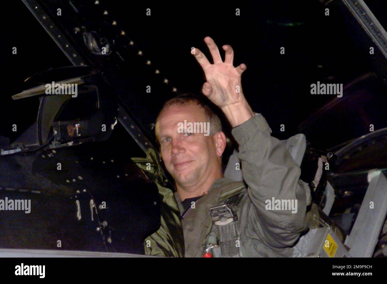 US Air Force Lieutenant Colonel Steven "Pigpen" Schrader, Commander ...