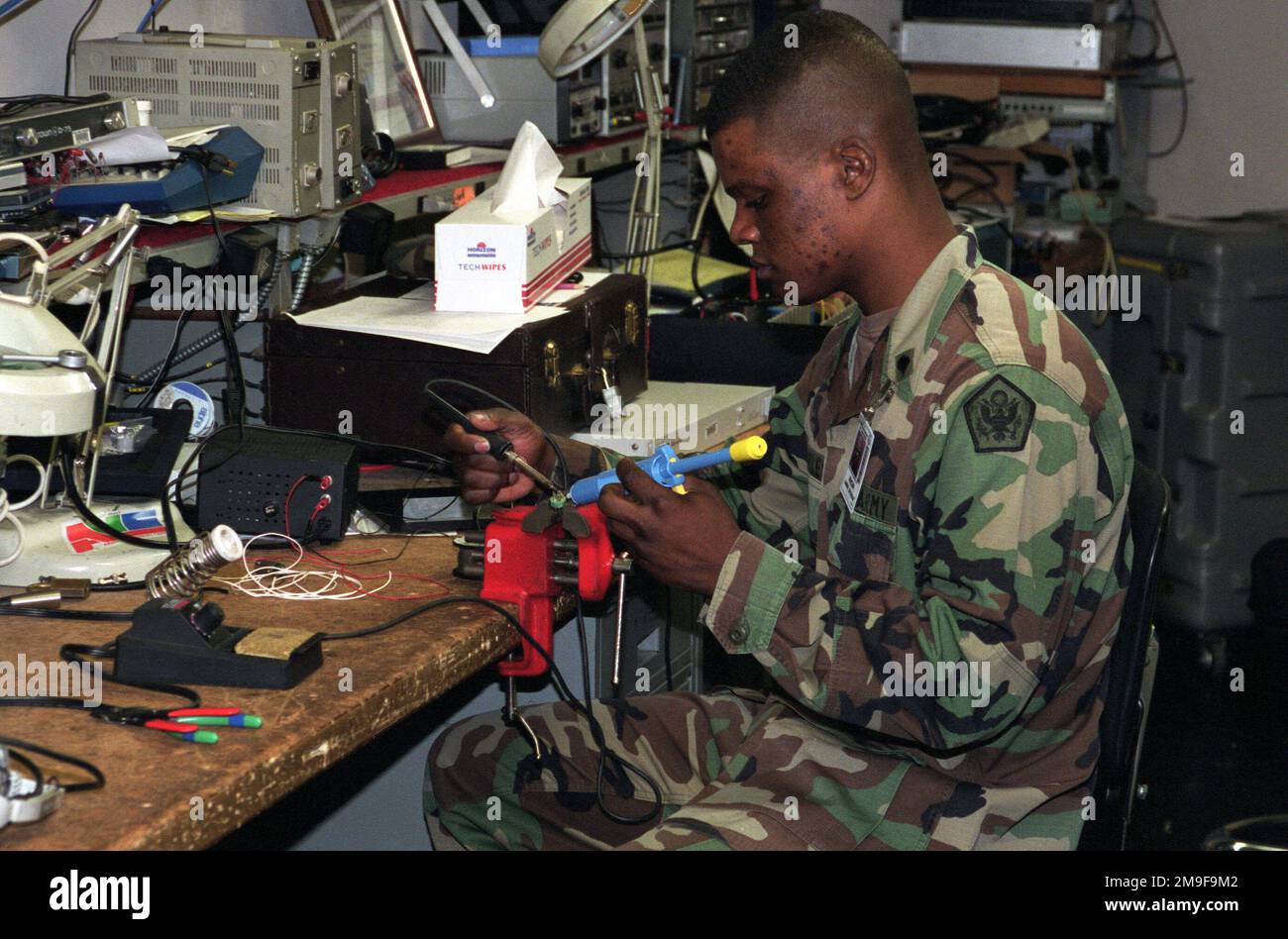 US Army SPECIALIST Dennision Charles, US Army Visual Information Center ...