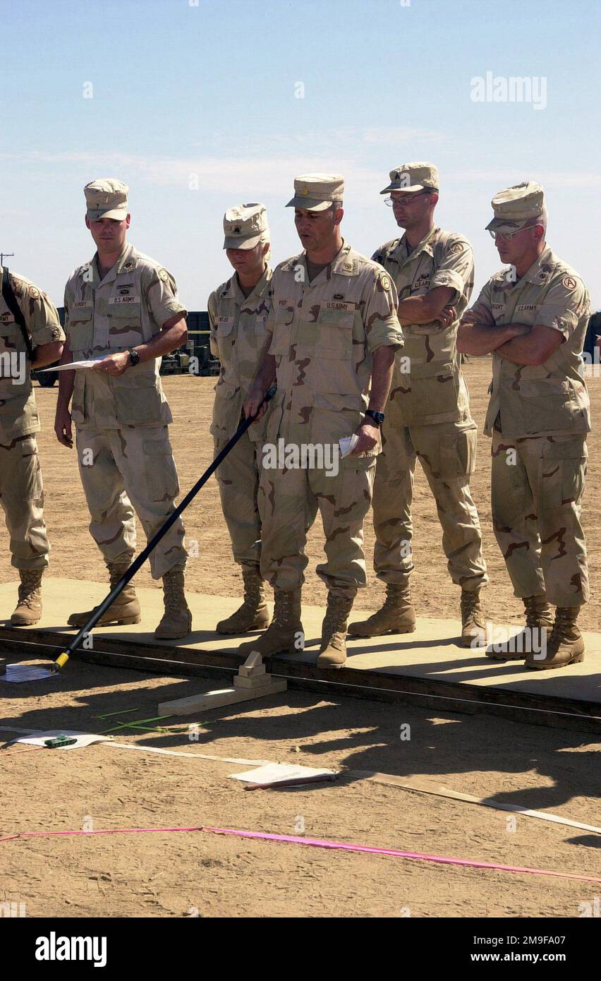 US Army (USA) Major (MAJ) Ed McKay, Operations Officer, 53rd ...