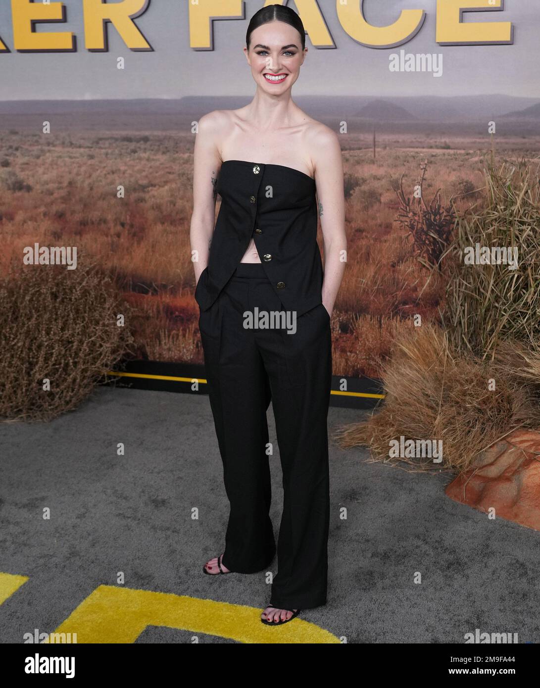 Los Angeles, USA. 17th Jan, 2023. Audrey Corsa arrives at the Peacock ...