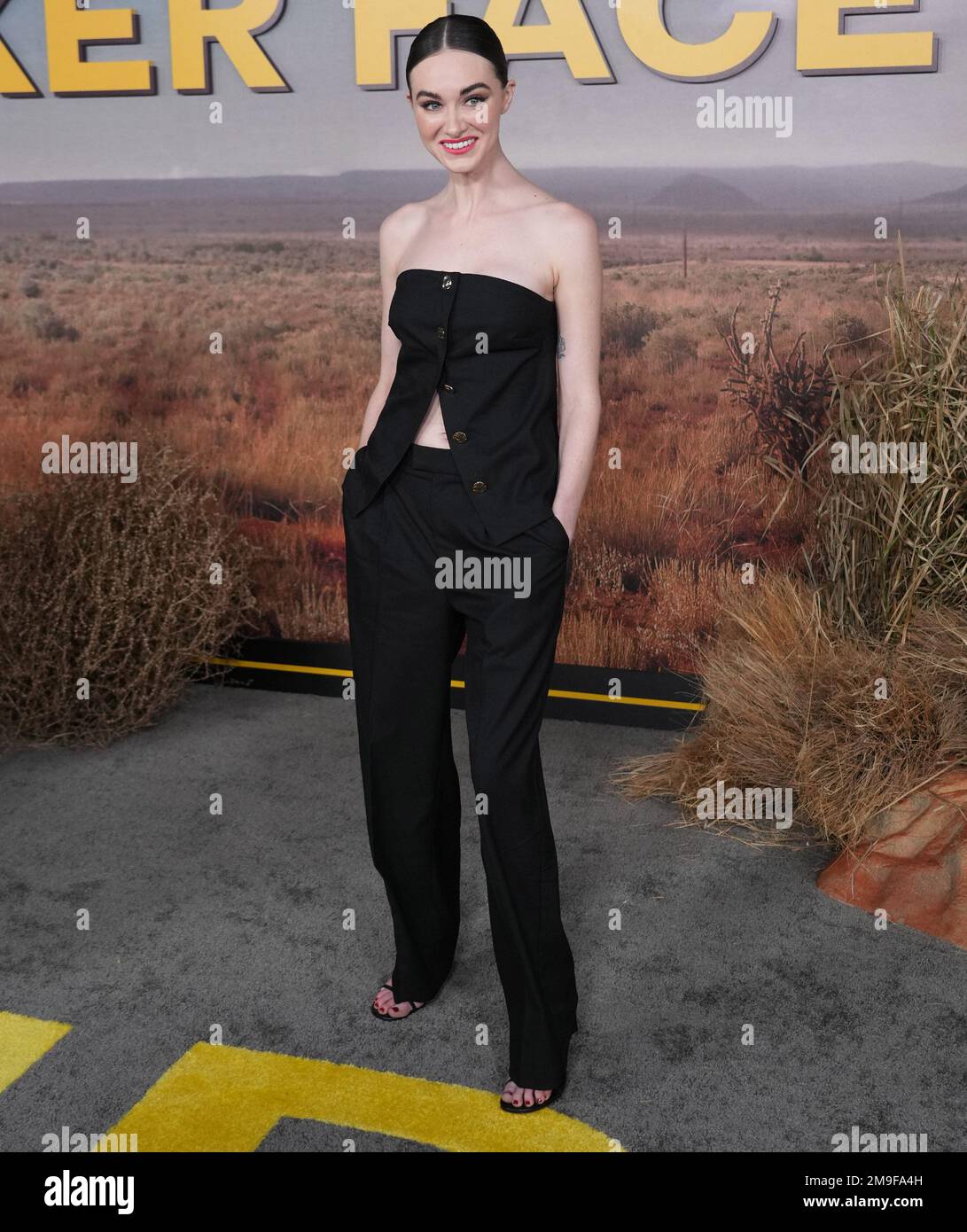 Audrey Corsa arrives at the Peacock''s POKER FACE Los Angeles Premiere ...