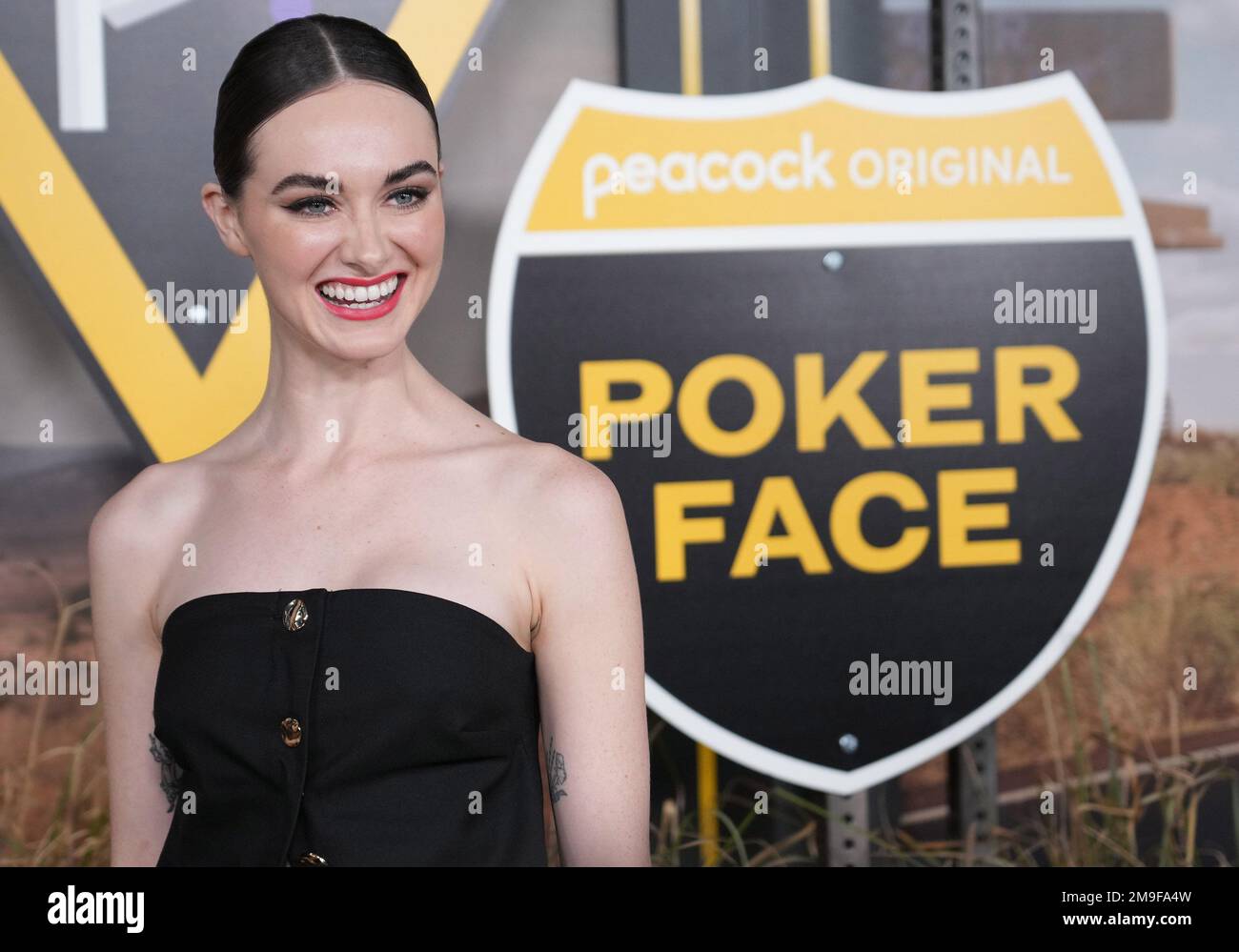 Los Angeles, USA. 17th Jan, 2023. Audrey Corsa arrives at the Peacock ...