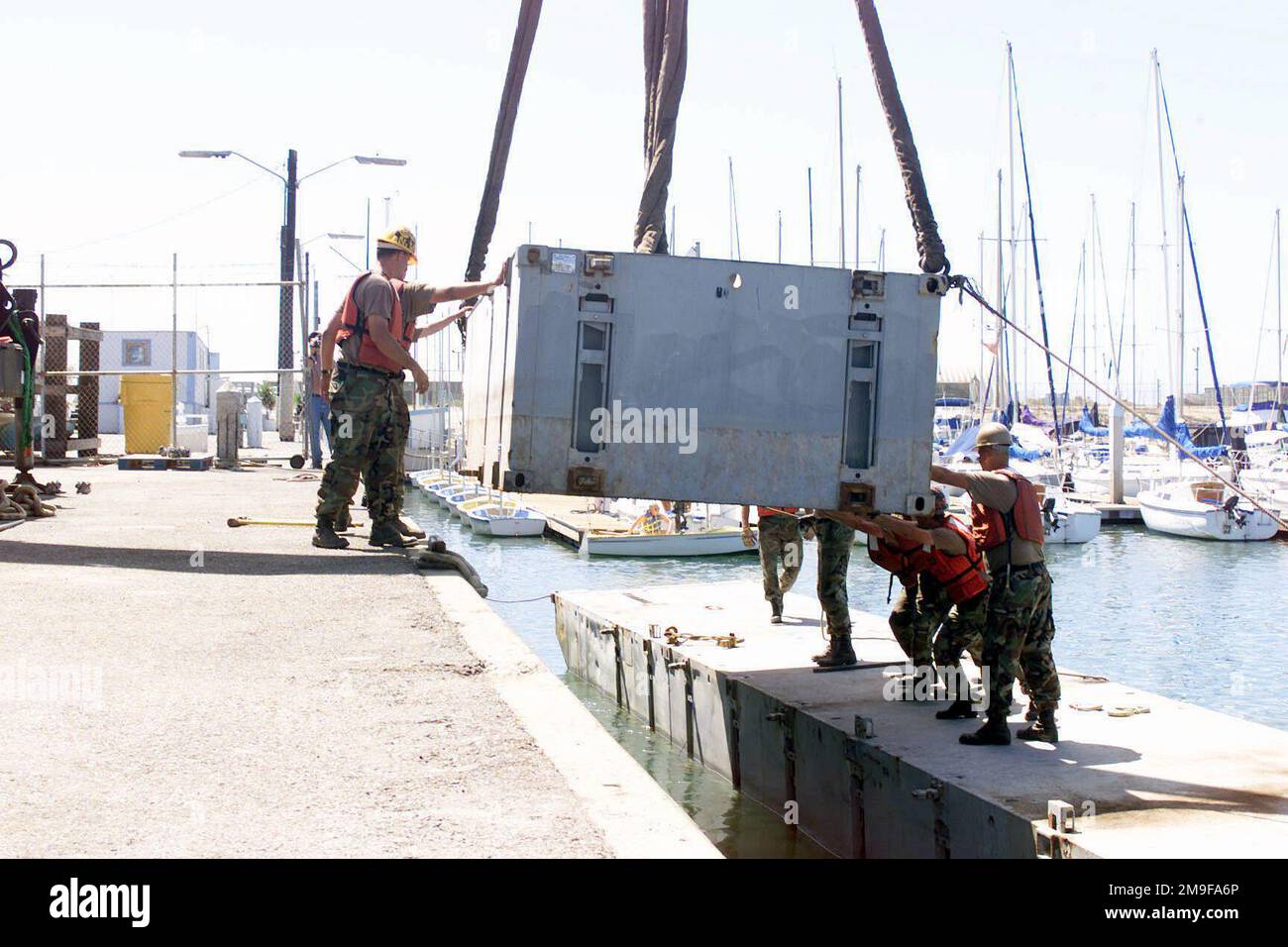 US Army (USA) Soldiers assigned to the 331st Transportation Company ...