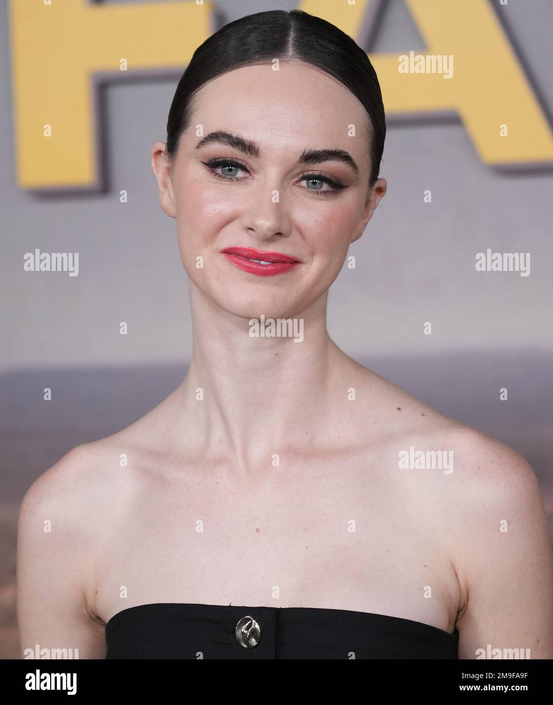 Los Angeles, USA. 17th Jan, 2023. Audrey Corsa arrives at the Peacock ...