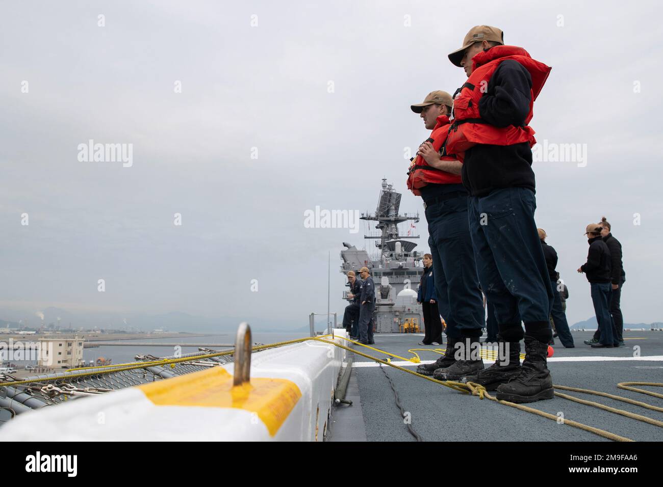 220520-N-XN177-1044 IWAKUNI, Japan (May 20, 2022) – Seaman Angel Mencia ...