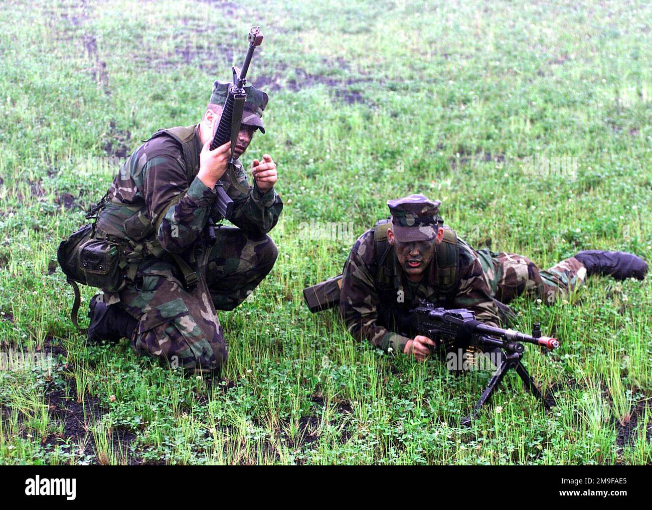 Corporal James Tonick and Private First Class Jeffery Skinner with ...