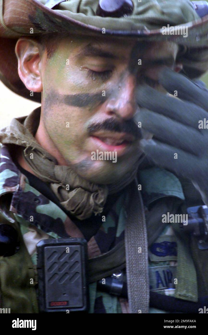 US Air Force STAFF Sergeant Alfred Orozco, 1ST Security Forces Squadron ...