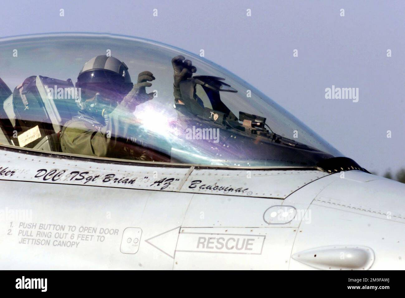 United States Air Force Captain Dave "FAHM" O'Malley, 510th Fighter ...