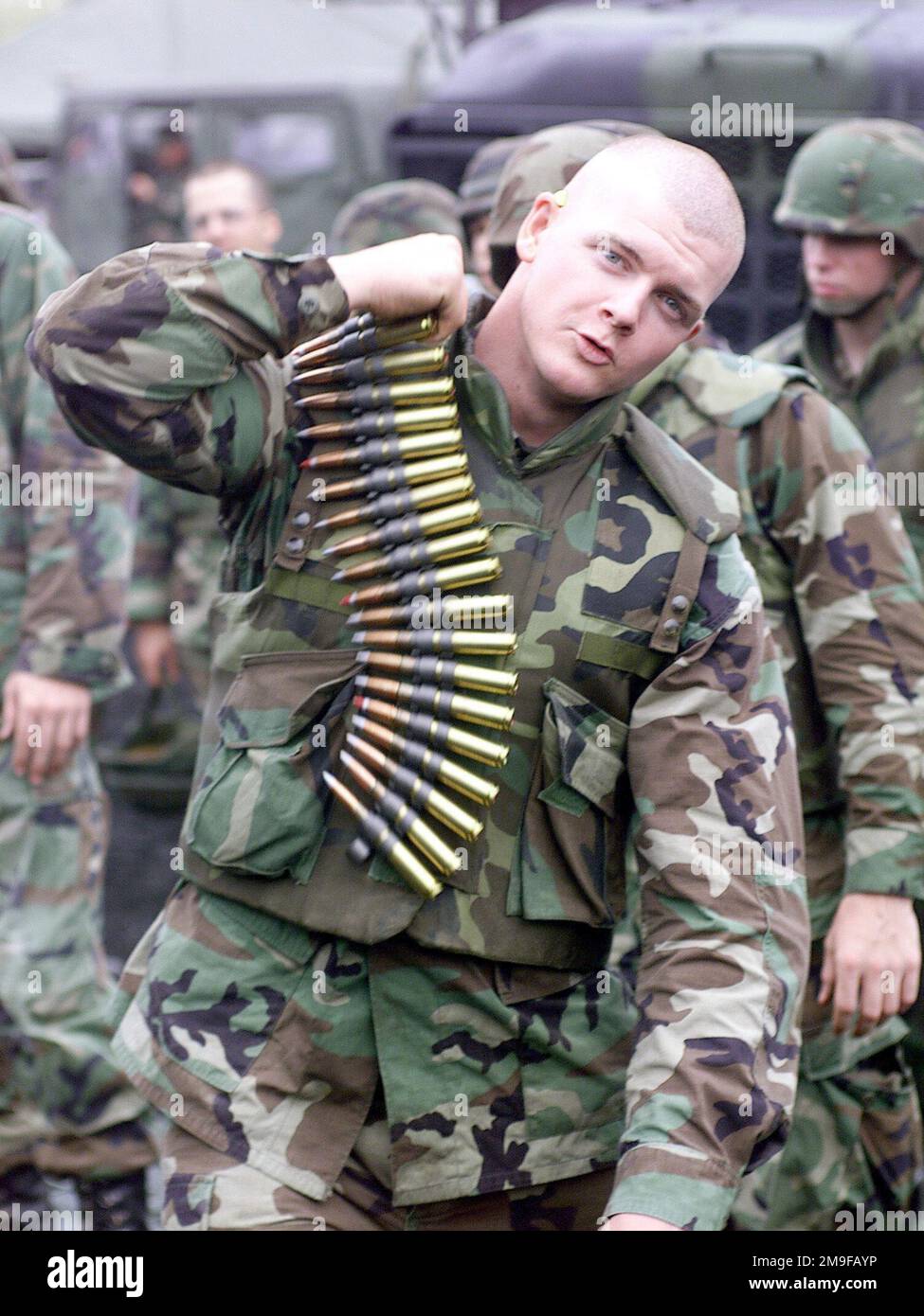 Lance Corporal Joshua L. Dewees, a military policeman attached to ...