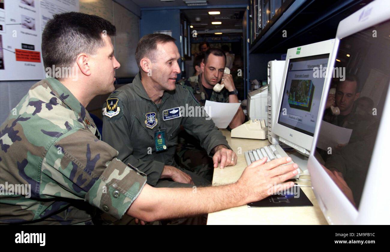 United States Air Force Major Chris Veronin, Space Warfare Center ...