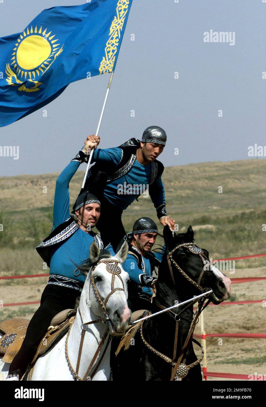 Kazakhstan performers demonstrate their long equestrian heritage as ...