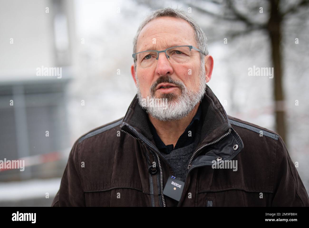18 January 2023, Baden-Wuerttemberg, Reutlingen: Gerhard Längle ...