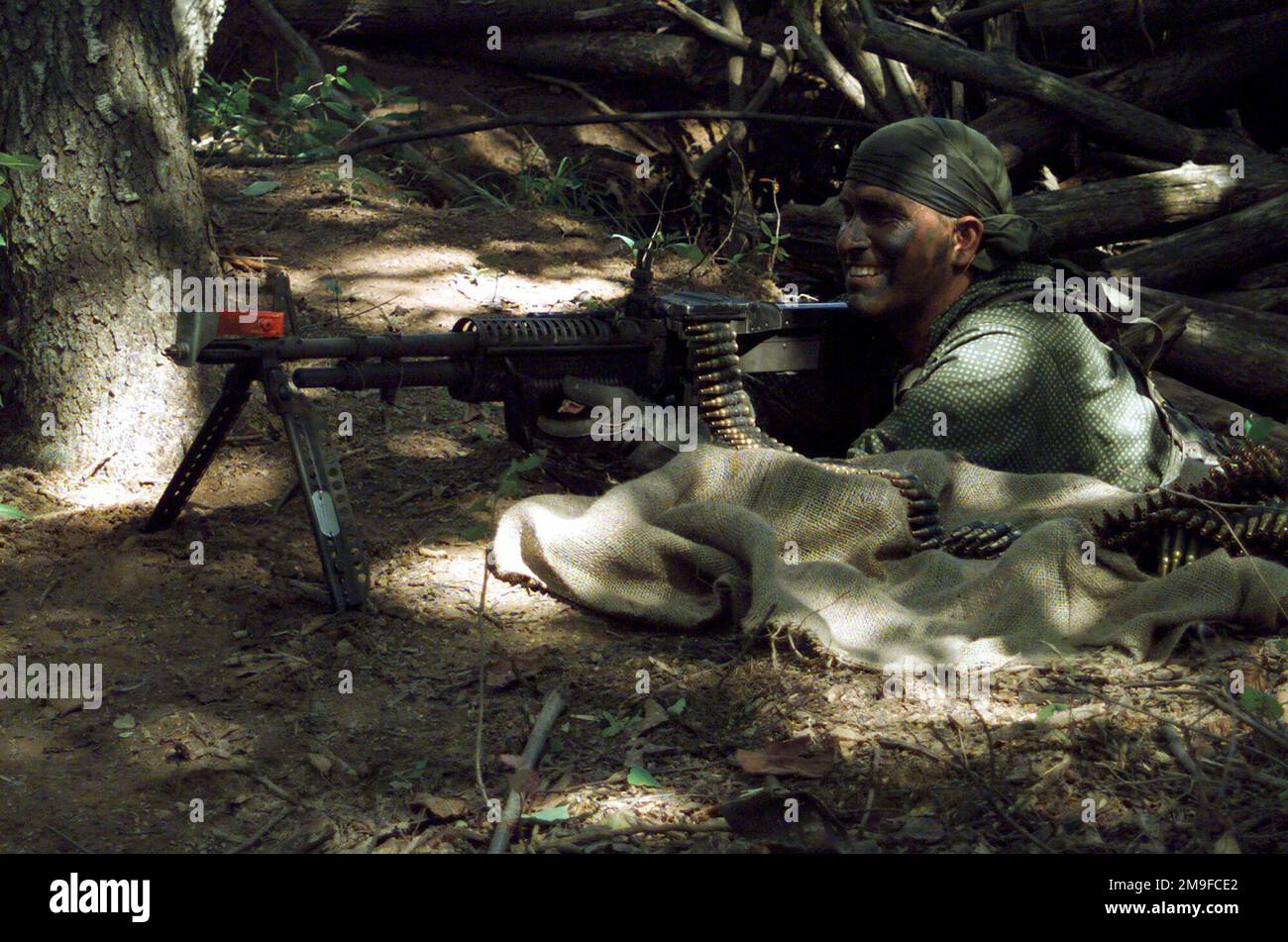 A member of the 174TH Security Police Squadron, New York Air National ...