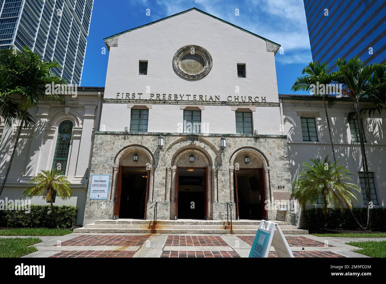 The First Miami Presbyterian Church in Florida, US Stock Photo - Alamy