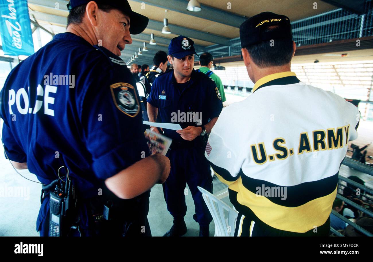 US Army Colonel Steve Cellucci (Right), brigade commander of the ...