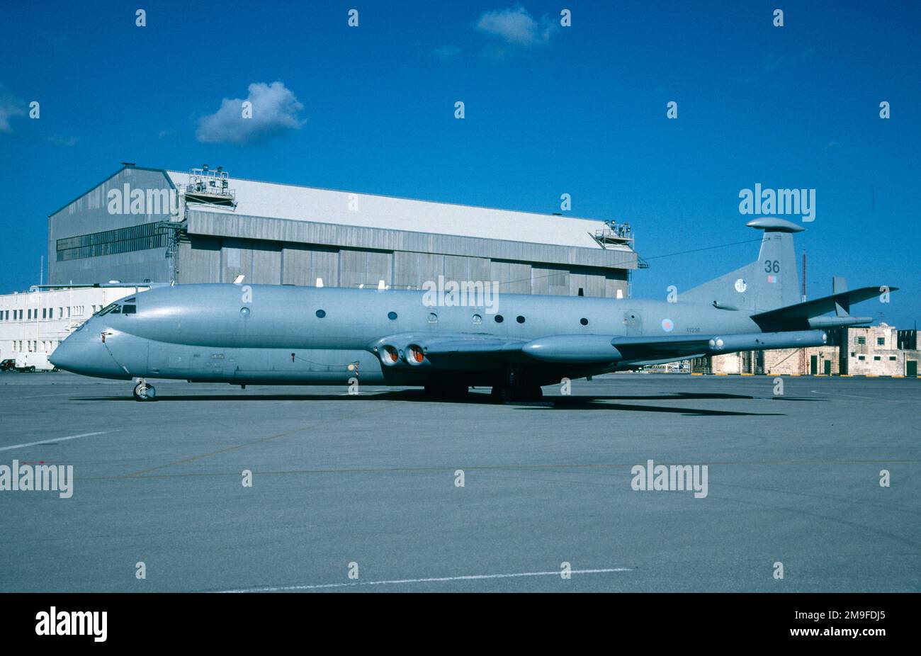 Royal Air Force Nimrod MR2 Stock Photo - Alamy