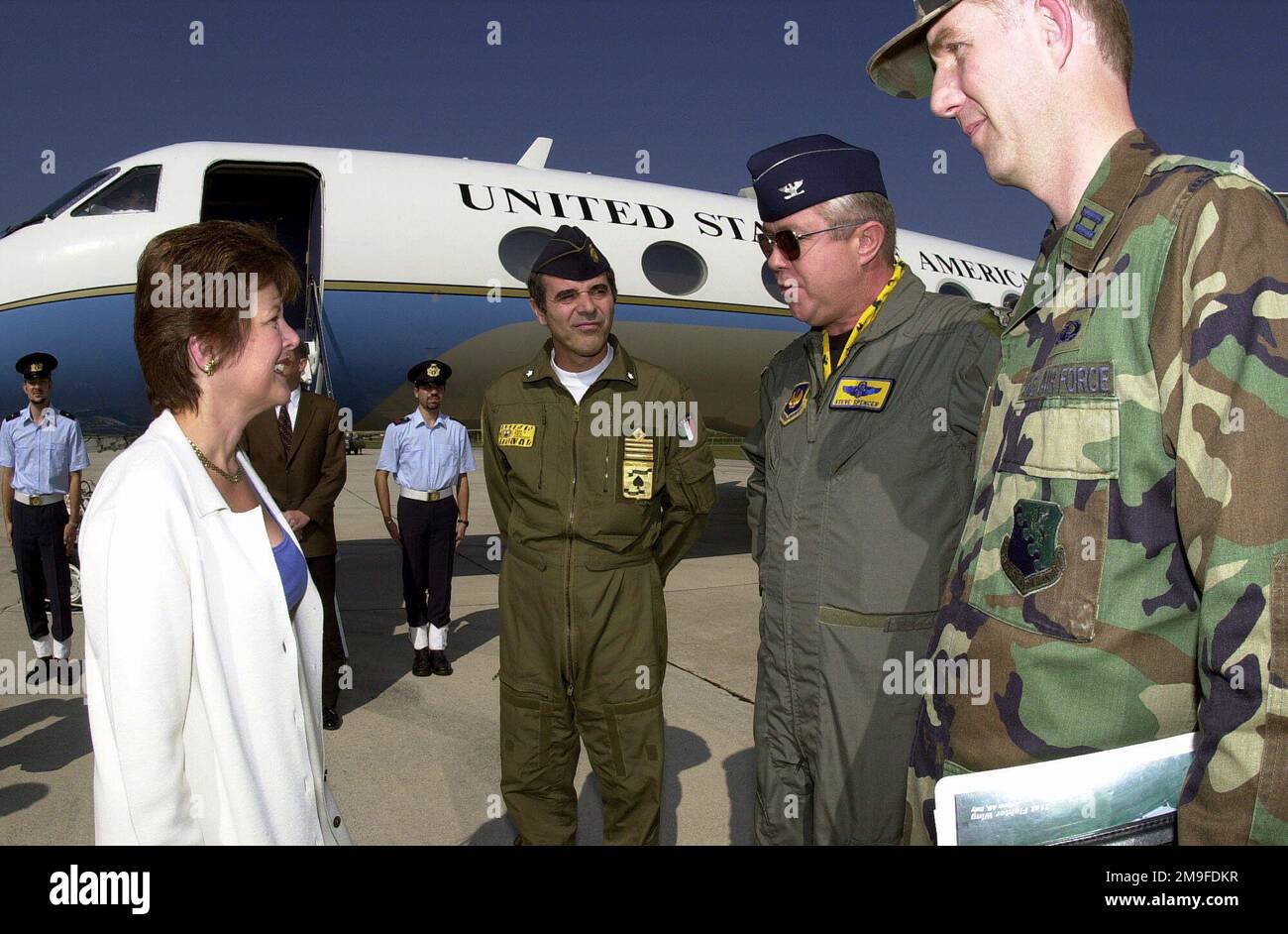 US Air Force Colonel Stephen Spencer, Vice Commander, 31st Fighter Wing ...
