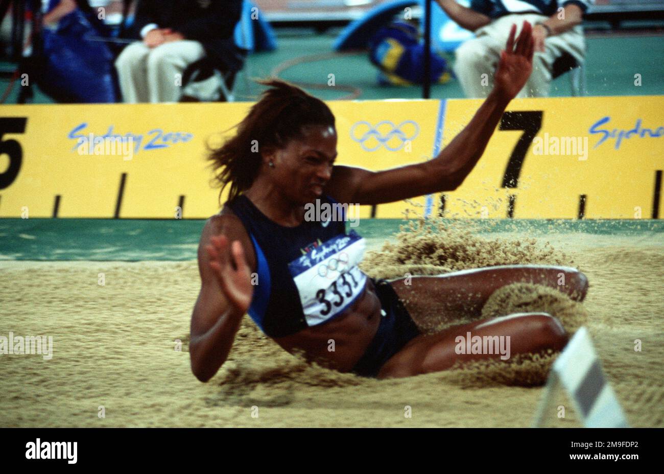 Right side profile, medium shot, as US Army SPECIALIST Dawn Burrell ...