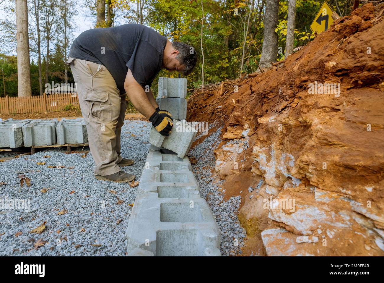 Retaining walls hi-res stock photography and images - Alamy