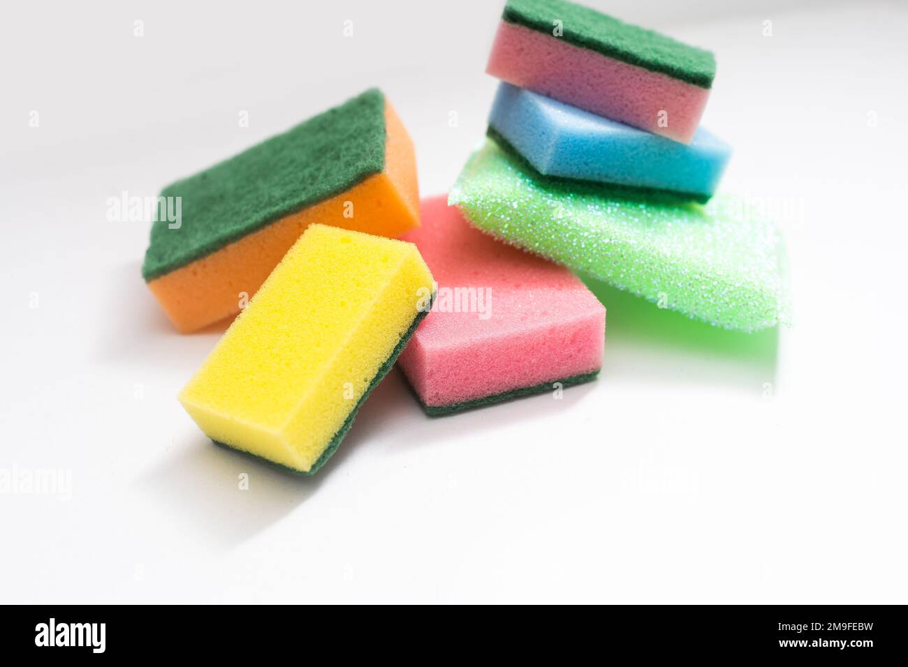 sponge isolated on white background Stock Photo - Alamy