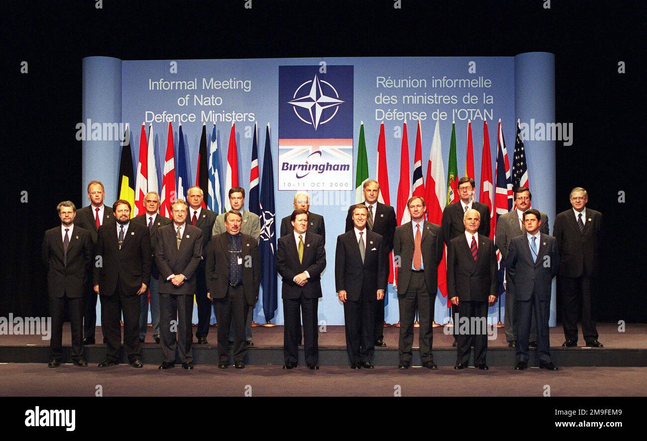 Defense Ministers from North Atlantic Treaty Organization (NATO ...