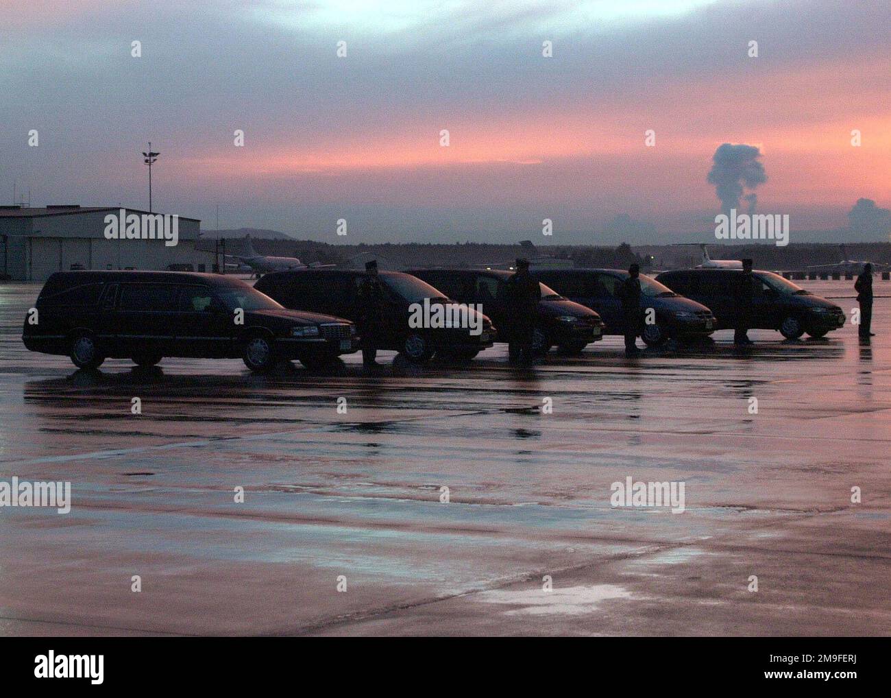 Members of United States Army Europe (USAEUR) mortuary affairs gives ...