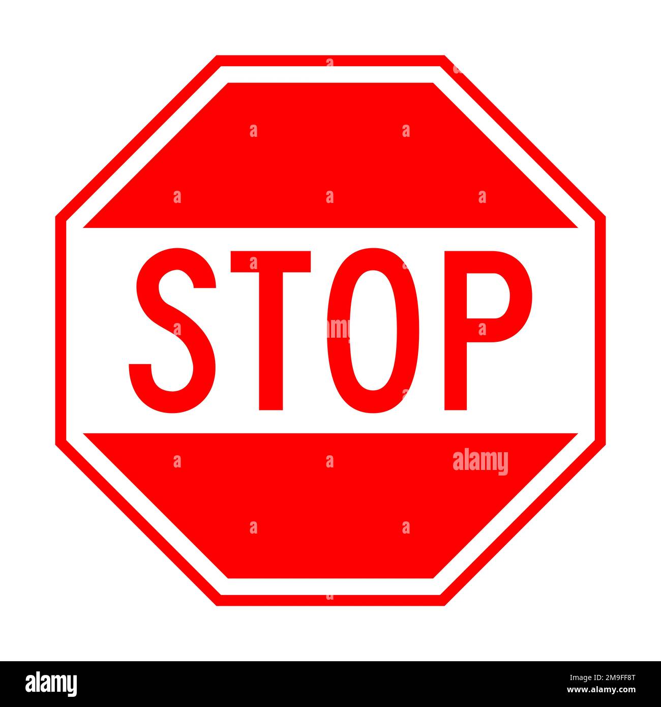 Halt signal Cut Out Stock Images & Pictures - Alamy