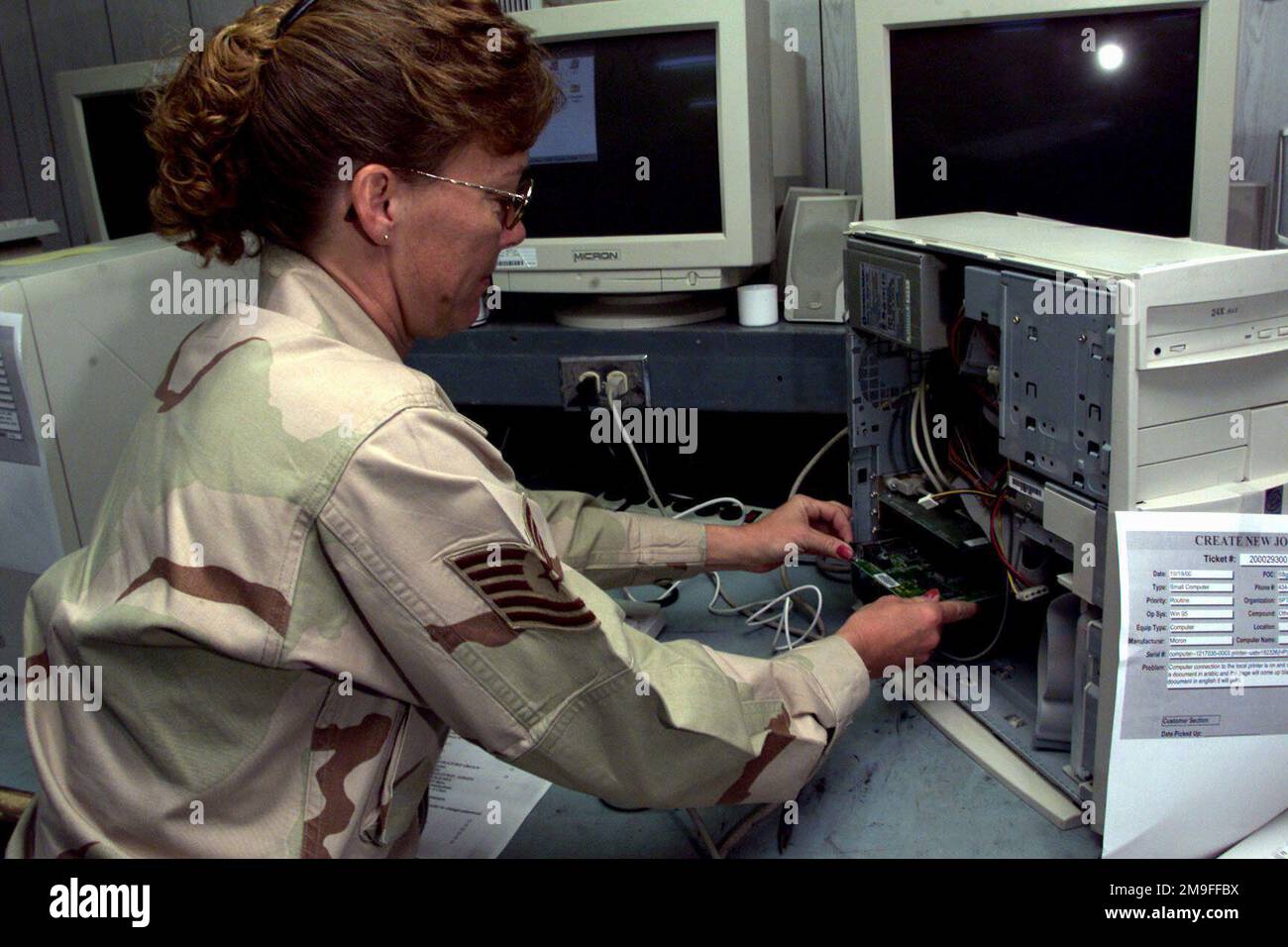 US Air Force Technical Sergeant Ramona Wolfe, the Non-Commissioned ...
