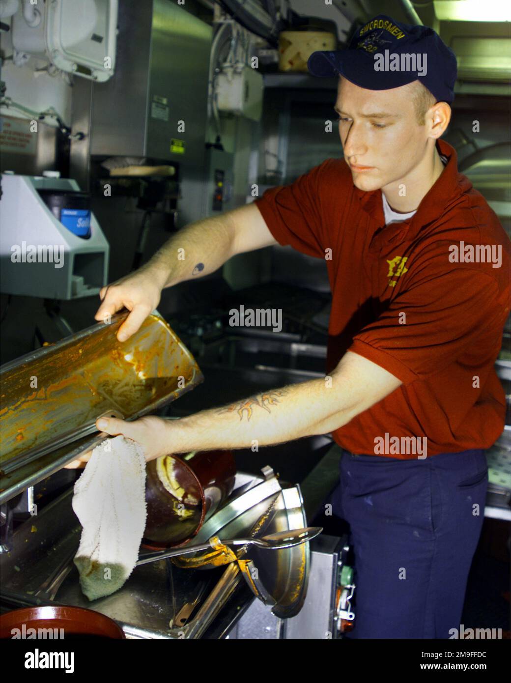 US Navy Aviation Maintenance Administrationman AIRMAN Keith M. Demarest ...
