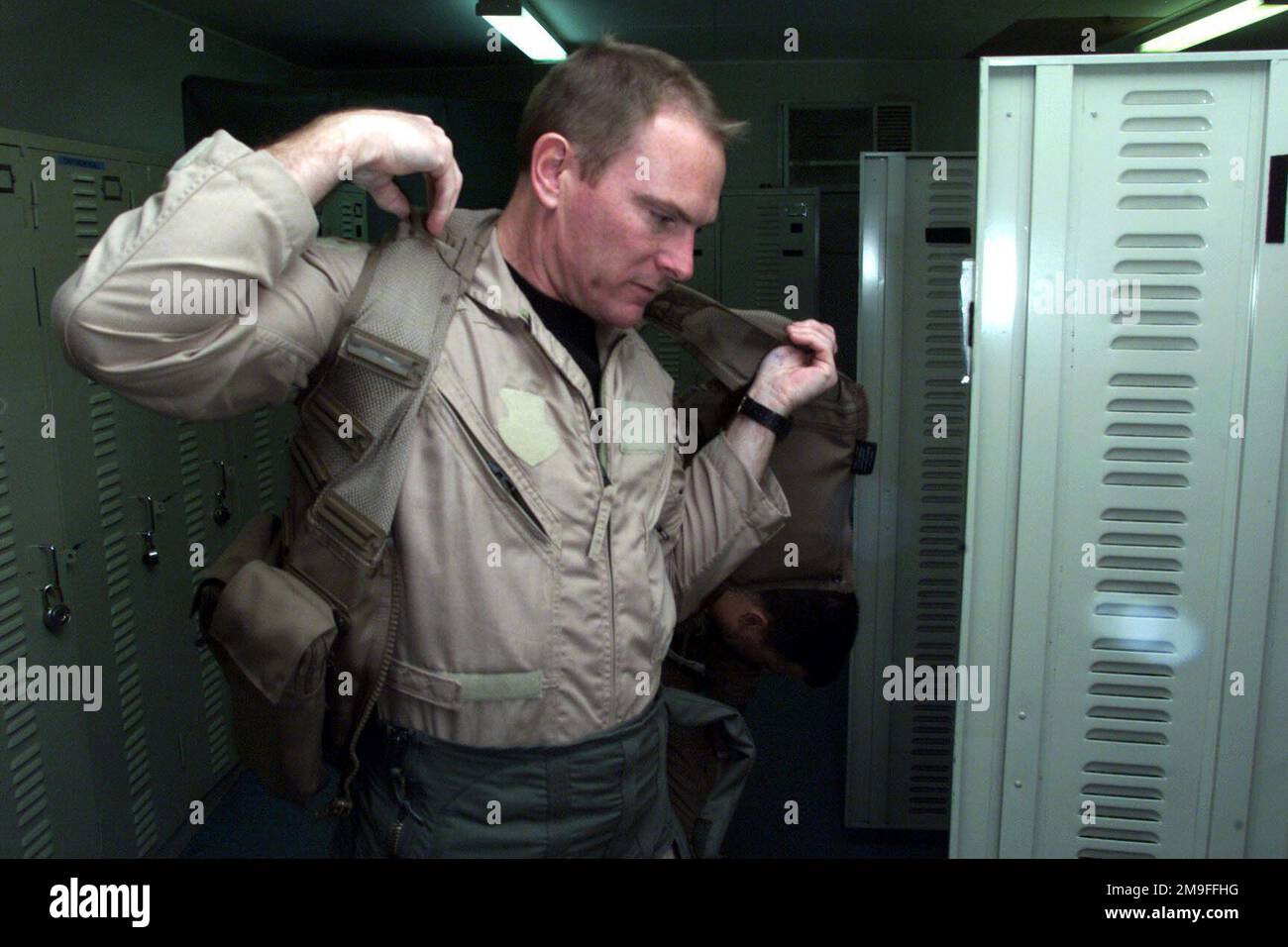 US Air Force Major Floyd Hancock, an F-15 Eagle aircraft pilot from the ...