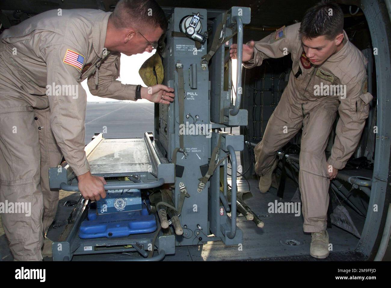 US Air Force STAFF Sergeant Michael Schantz, Flight Medic, and USAF ...