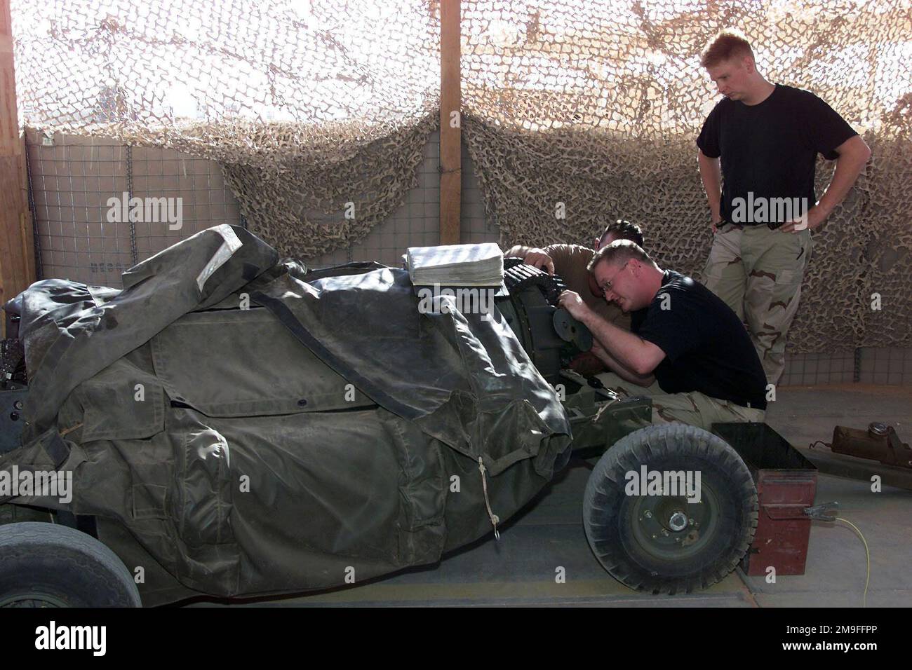 US Air Force MASTER Sergeant James Rice, US Air Force STAFF Sergeant ...