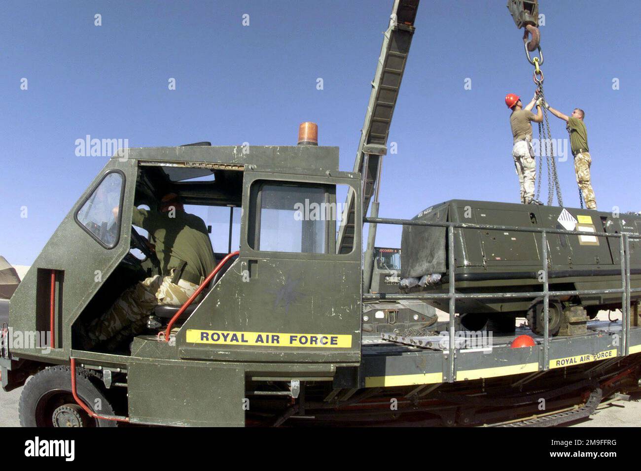 US Air Force members from the 363rd Expeditionary Maintenance Squadron ...