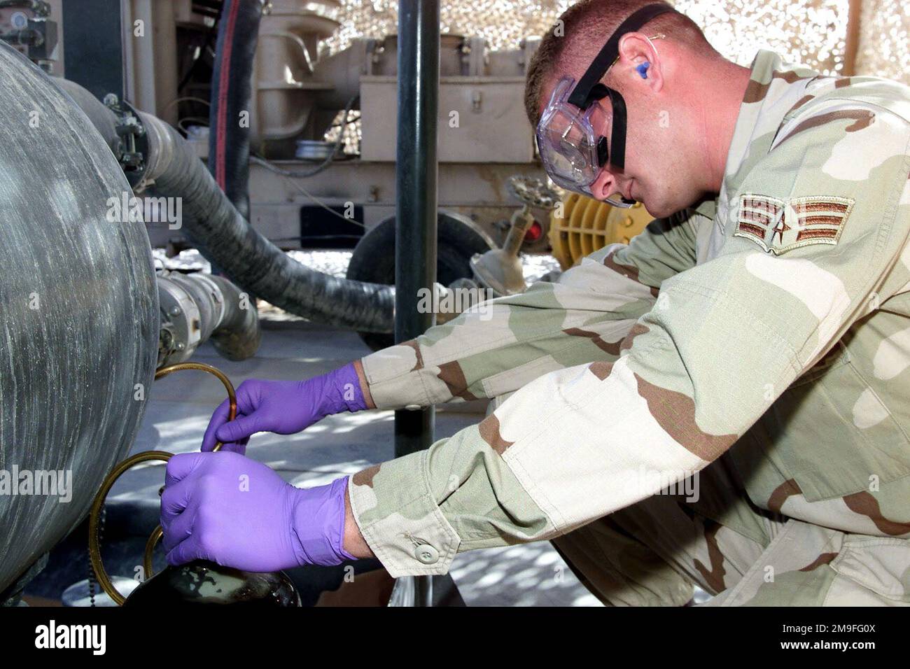 US Air Force SENIOR AIRMAN Joseph Anderson, 363rd Expeditionary Supply ...