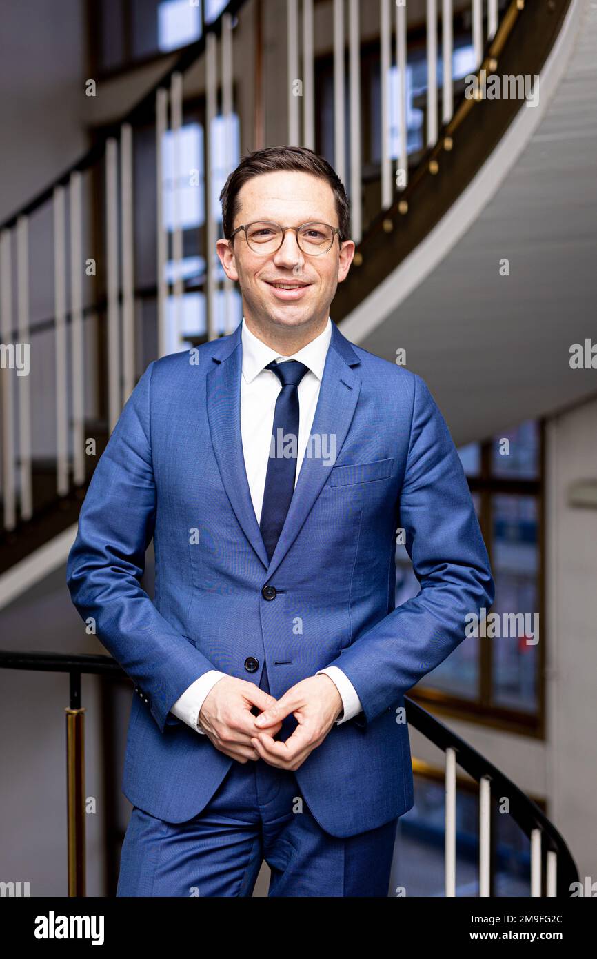 Hanover, Germany. 10th Jan, 2023. Falko Mohrs (SPD), Minister for ...