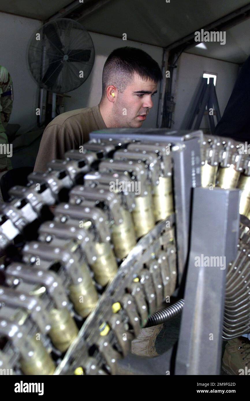 US Air Force AIRMAN First Class Lance Peak, 363rd Expeditionary ...