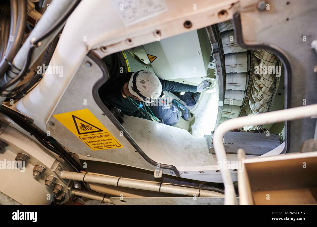 Berlin, Germany. 09th Jan, 2023. Jonas Knybba, engineer and operations ...
