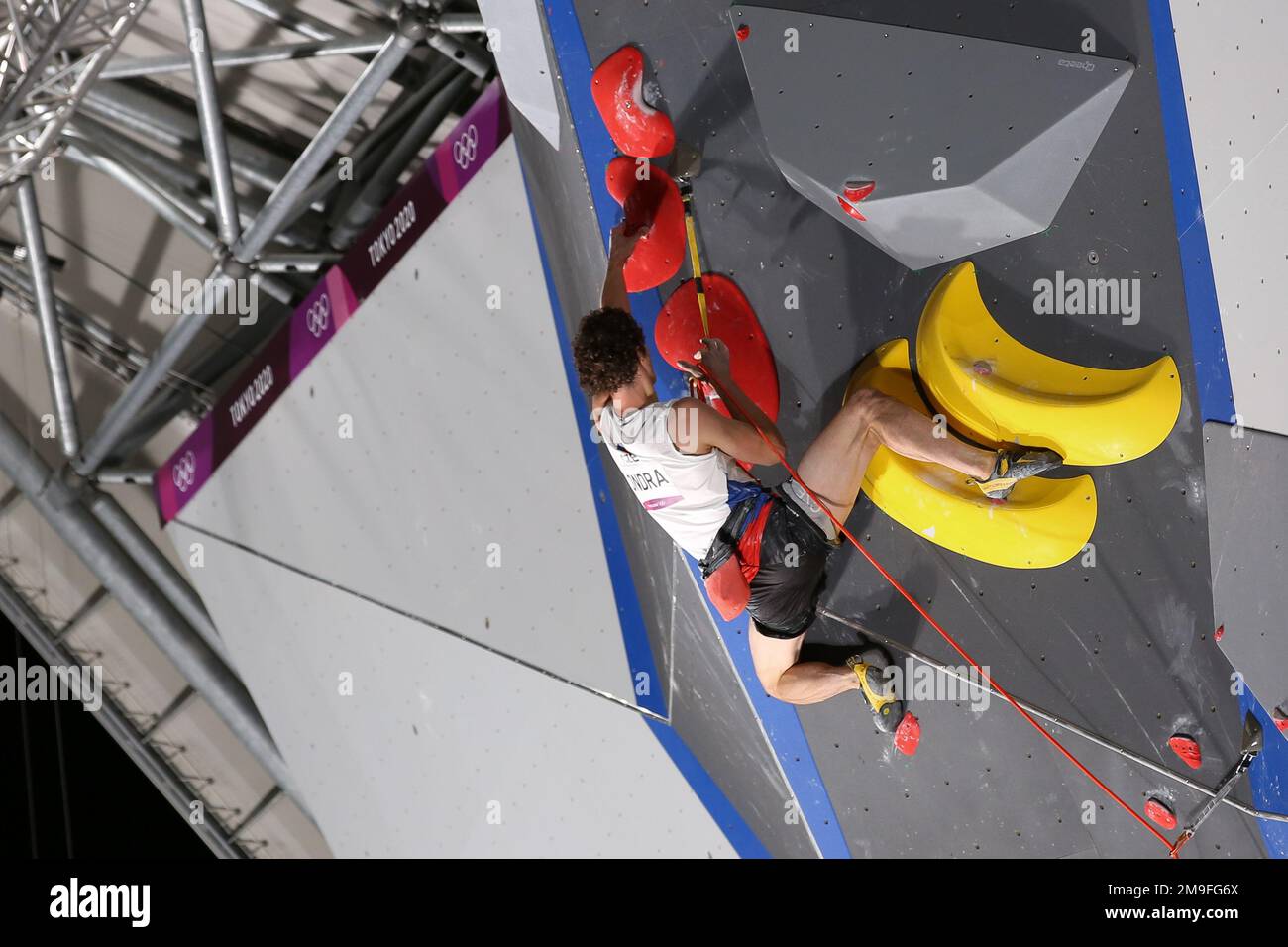 AUG 5, 2021 - TOKYO, JAPAN: Adam ONDRA of Czech Republic competes in ...