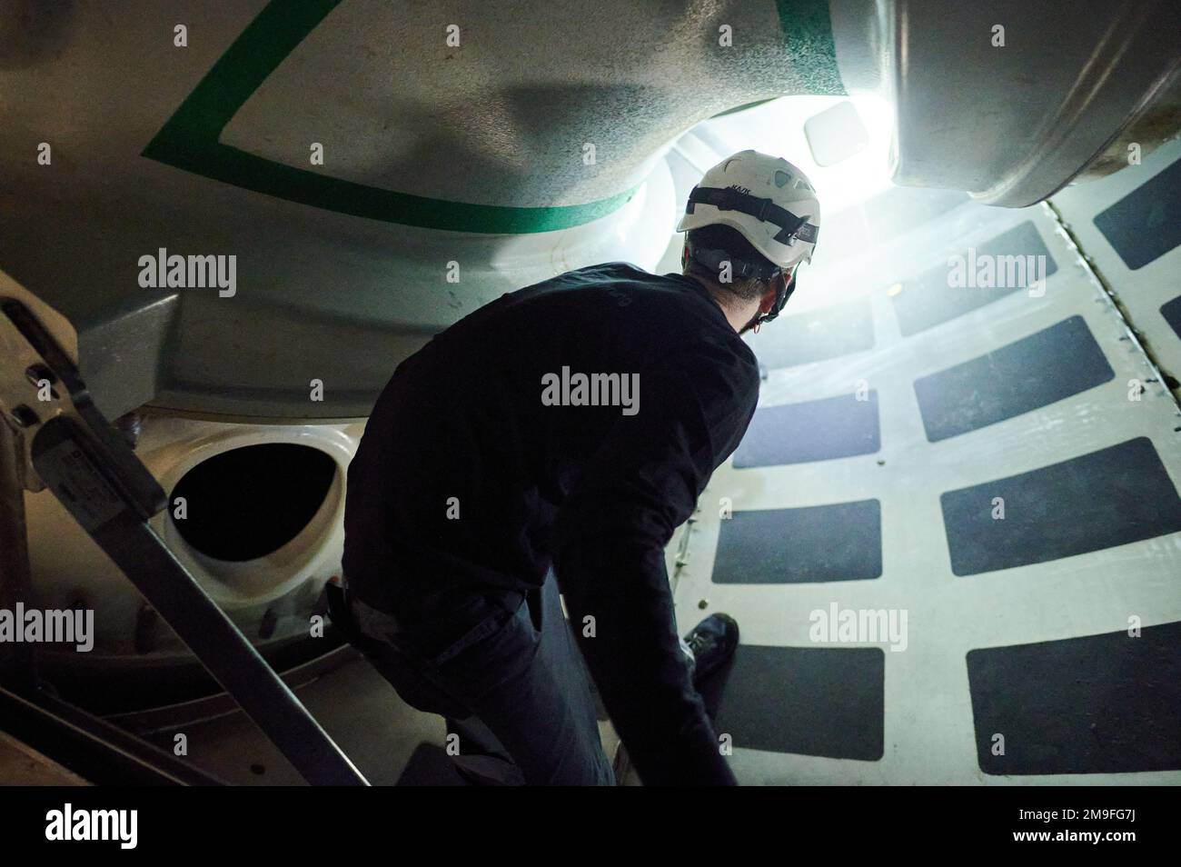 Berlin, Germany. 09th Jan, 2023. Jonas Knybba, engineer and operations ...