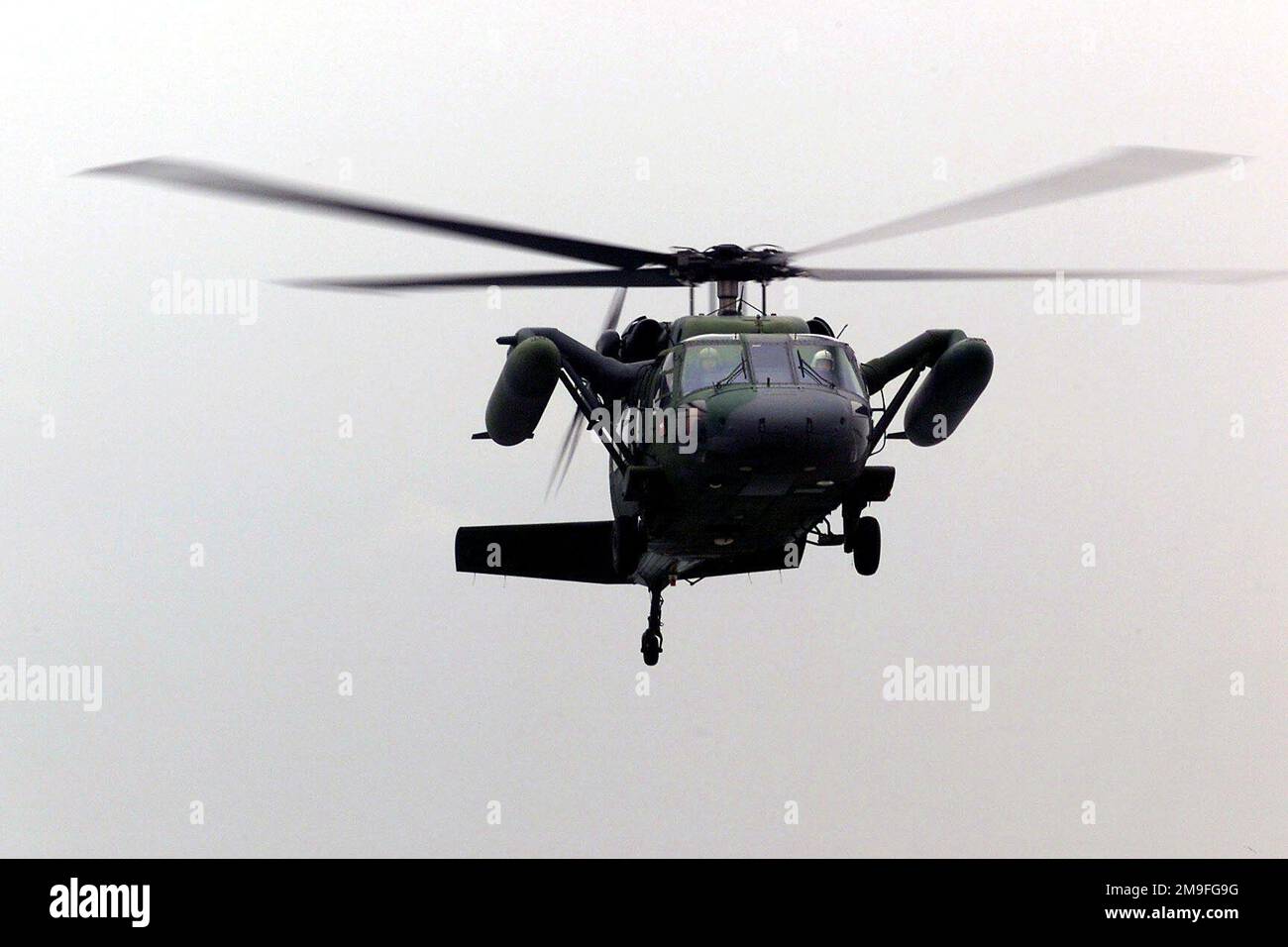 A US Made UH-60 Black Hawk helicopter belonging to the Republic of ...